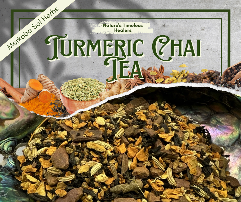Turmeric chai Tea: A Blend of Tradition and Flavor – Merkaba Sol
